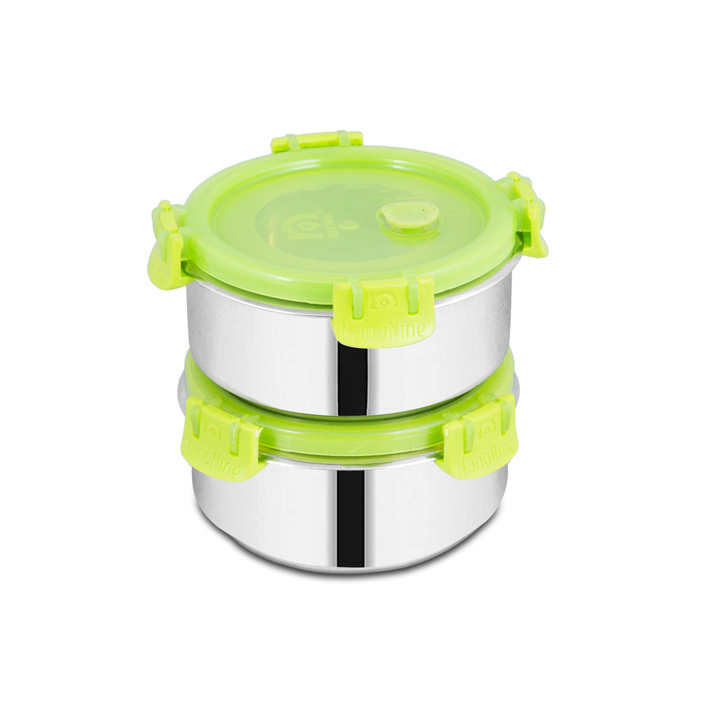 NanoNine Insulock 325 ml X 2 (Verticle) Double Wall Insulated Stainles